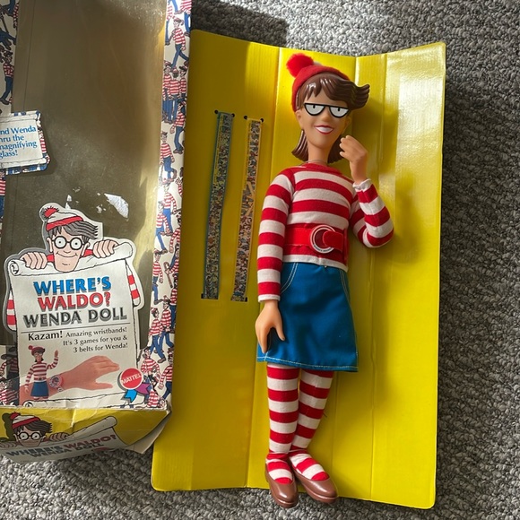 Toys | 1991 Wheres Waldo Wanda Doll In Box | Poshmark